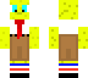 Bob esponja // Spongebob squarepants | Minecraft Skin