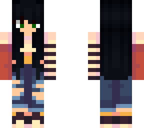 Colour block outfit | Minecraft Skin