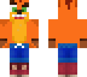 crash bandicoot | Minecraft Skins