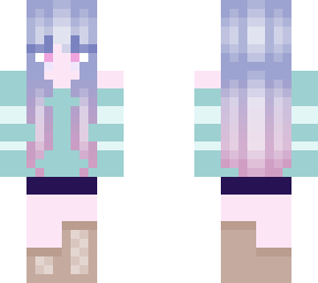 Dull pastel | Minecraft Skin