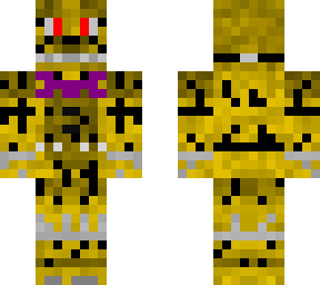 nightmare fredbear | Minecraft Skin