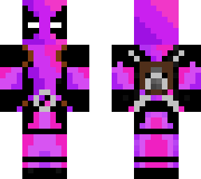 Pink & Purple Deadpool | Minecraft Skin