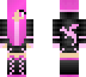 pink dragon girl | Minecraft Skin