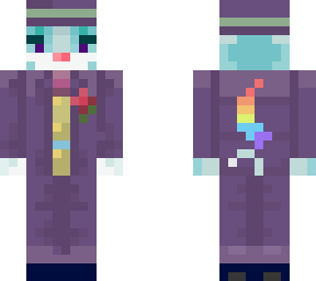 purple cat | Minecraft Skin