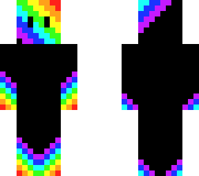 Rainbow Head | Minecraft Skin