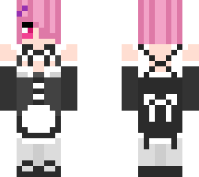 Ram (Re:Zero) | Minecraft Skin