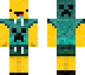 sleevless hoodie derp | Minecraft Skin