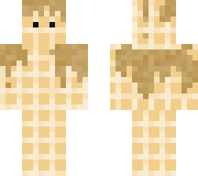 waffle with chocolate syrup | Minecraft Skin