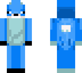Blue Fox Minecraft Skin