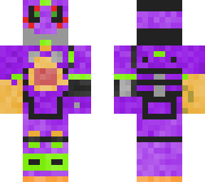 Eva Custom Minecraft Skins