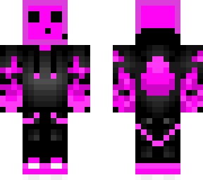 Pink slime with pink diamond | Minecraft Skin