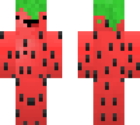 Seeded Strawberry | Minecraft Skin