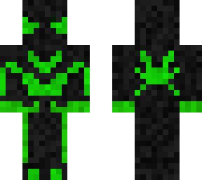 Spiderman stealth suit (Green) | Minecraft Skin