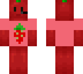strawberry gamer | Minecraft Skin