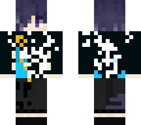 Belphegor Obey me demon form | Minecraft Skin