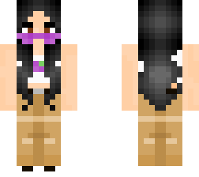 cargo pants and Y2K glasses | Minecraft Skin