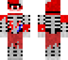 Ignited Foxy | Minecraft Skin