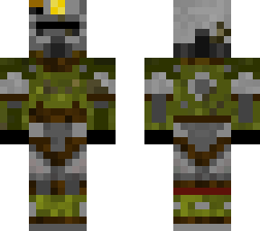Rusted armour | Minecraft Skin