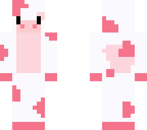 Strawberry cow | Minecraft Skin
