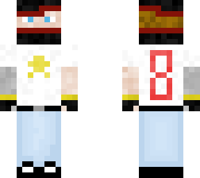 the offical boostergold skin | Minecraft Skin