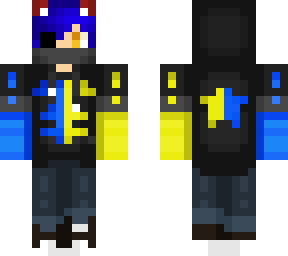 blue yellow | Minecraft Skins