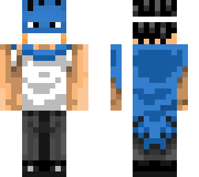 (Credit to eldraziking200) Tetsuo mudkipfied | Minecraft Skin