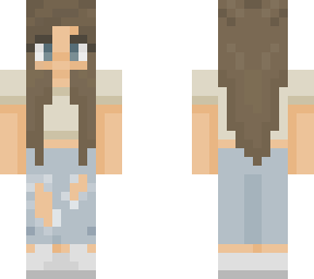 basic white girl | Minecraft Skin