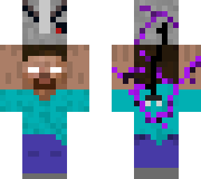 Evil Toaster Steve | Minecraft Skin