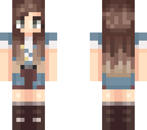 Flynn Rider - Genderbend | Minecraft Skin