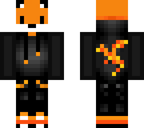 Fox with hoodie | Minecraft Skin