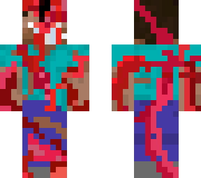 Parasitic Steve | Minecraft Skin