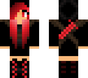 Red PVP TryHard Skin | Minecraft Skin