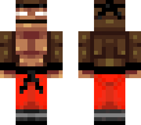 Samurai monkey | Minecraft Skin