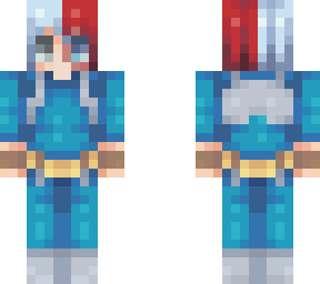 shoto todoroki - my hero academia | Minecraft Skin