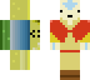 Avatar/Sideways Noob :P | Minecraft Skin
