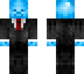 buisness blue steve | Minecraft Skin