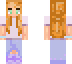 Pastel Boho Redhead | Minecraft Skin