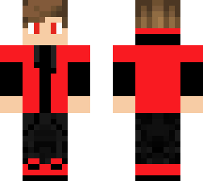 Red eye boy | Minecraft Skin