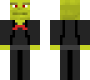 shrek in bikini, and buisness suit | Minecraft Skin