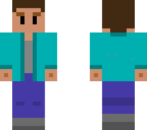 slime steve | Minecraft Skin