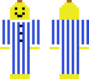 Banana in pajamas | Minecraft Skin