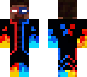herobrine red fire | Minecraft Skins