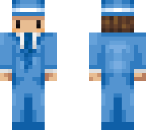 Blue suit updated | Minecraft Skin