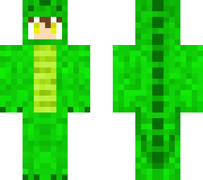 crocodile costume boy | Minecraft Skins
