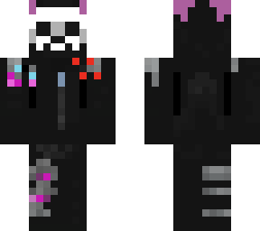 Dark Bunny Brawler | Minecraft Skin