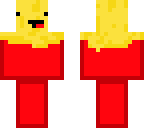 french fries | Minecraft Skins