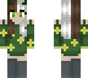 Green Demon | Minecraft Skin