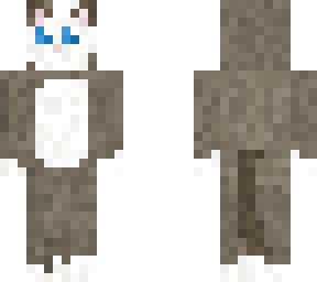 Grey Tabby Cat | Minecraft Skin
