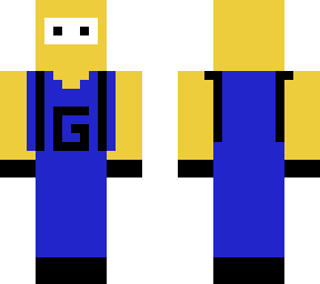 minion from Despicable Me | Minecraft Skin