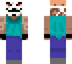 Scary Steve | Minecraft Skins